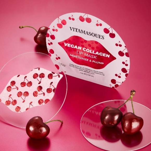 Sephora | Accessories | Lip Mask Red Cherry Vitamasques Cherry Vegan ...